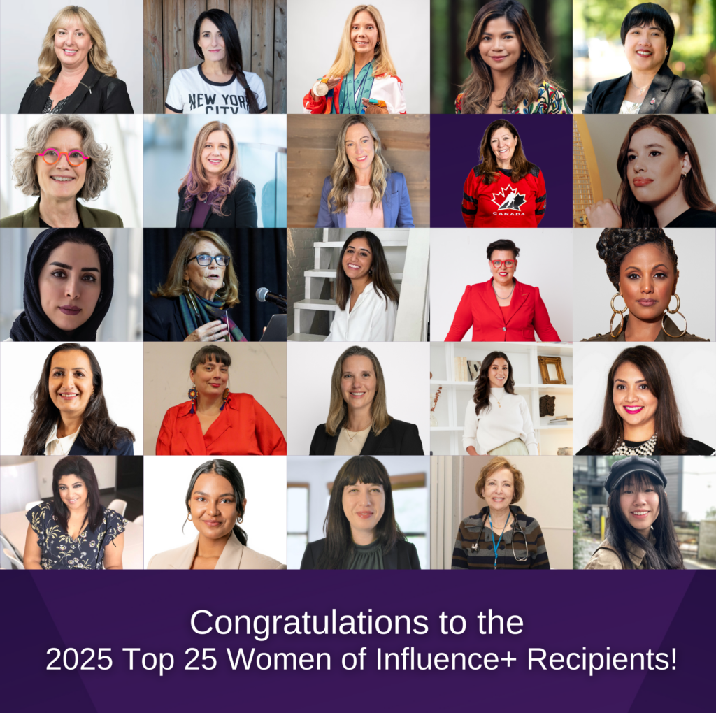 Announcing the 2025 Top 25 Women of Influence+ Award Recipients ...